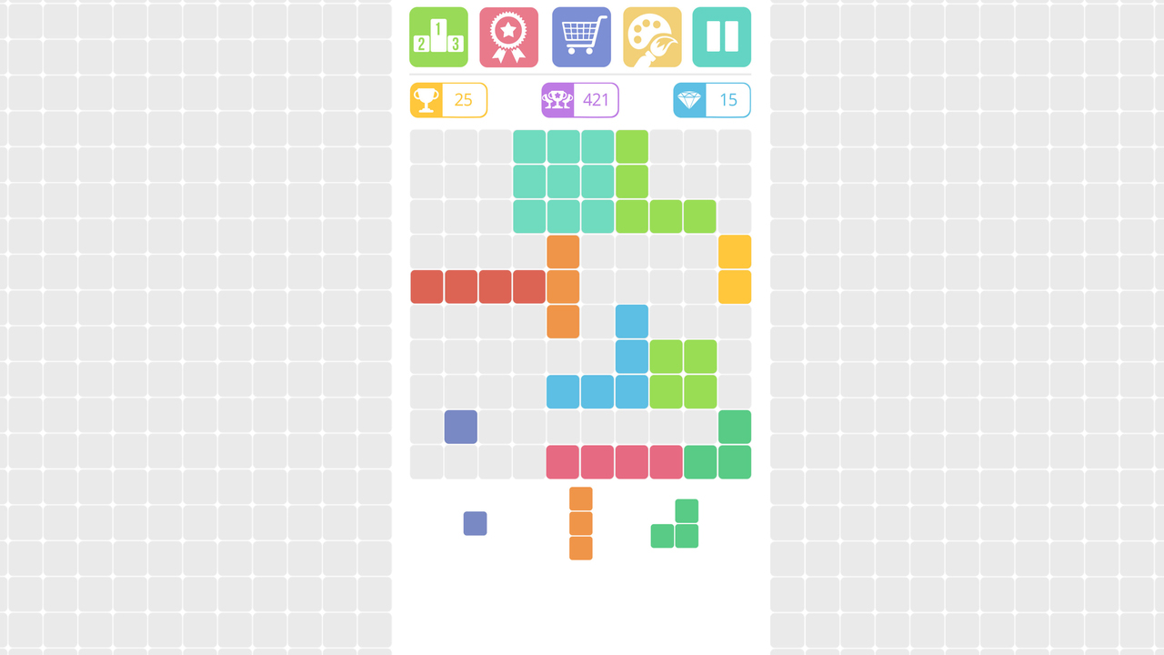 10x10: Fill the Grid! 🕹️ Juega gratis en Play123