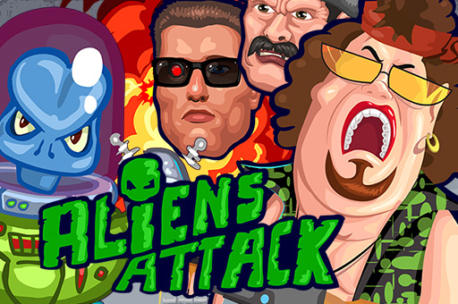 Aliens Attack 🕹️ Juega gratis en Play123