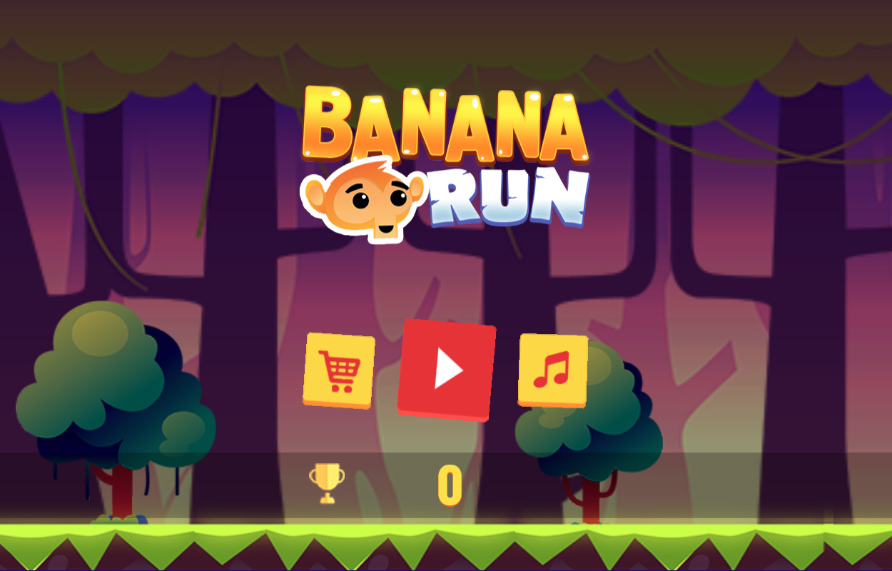 Banana Run 🕹️ Juega gratis en Play123