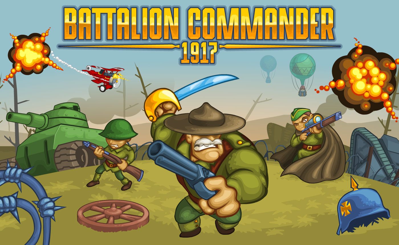 Battalion Commander 1917 🕹️ Juega gratis en Play123