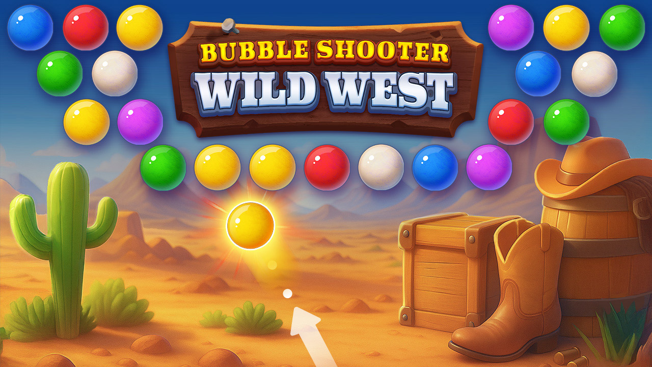 Bubble Shooter Wild West 🕹️ Juega gratis en Play123