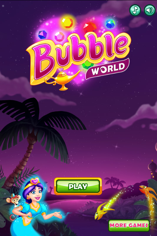 Bubble World 🕹️ Juega gratis en Play123