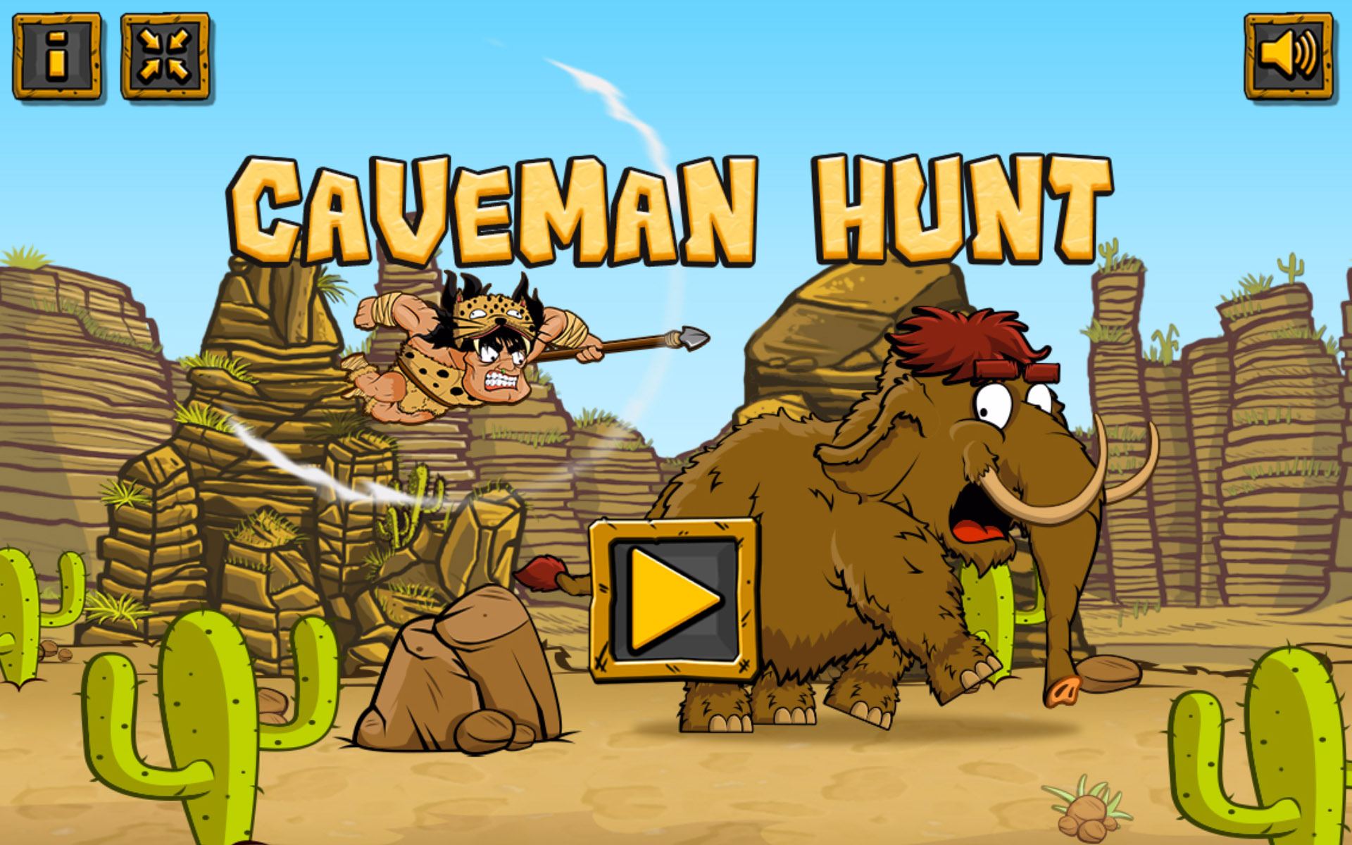 Caveman Hunt 🕹️ Juega gratis en Play123