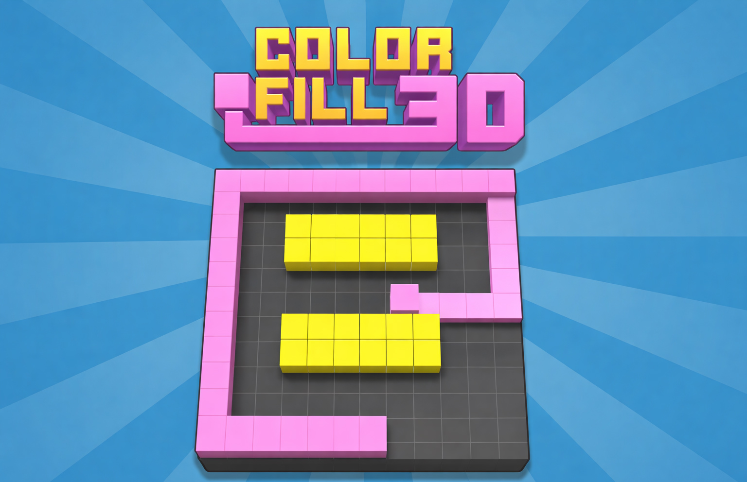Color Fill 3D 🕹️ Juega gratis en Play123