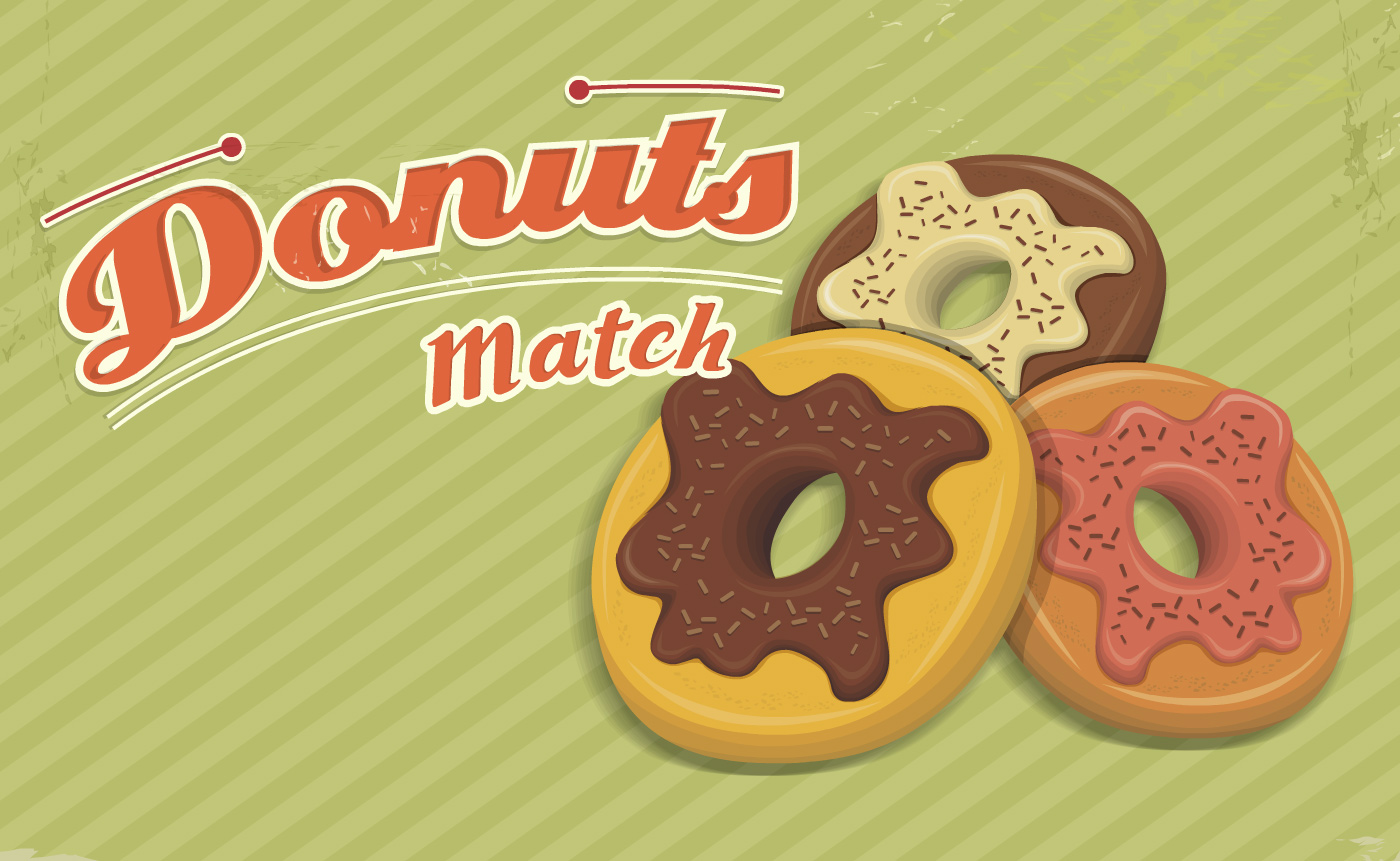 Donuts Match 🕹️ Juega gratis en Play123
