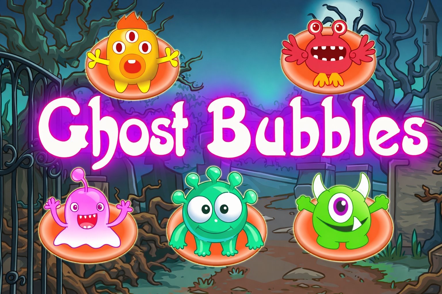 Ghost Bubbles 🕹️ Juega gratis en Play123