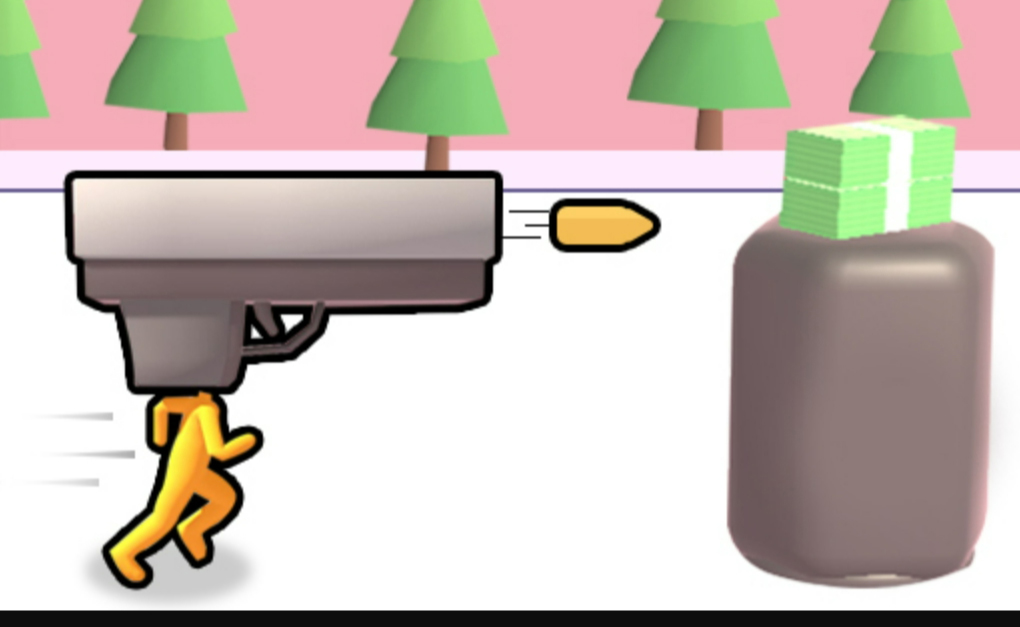 Gun Head Run 🕹️ Juega gratis en Play123