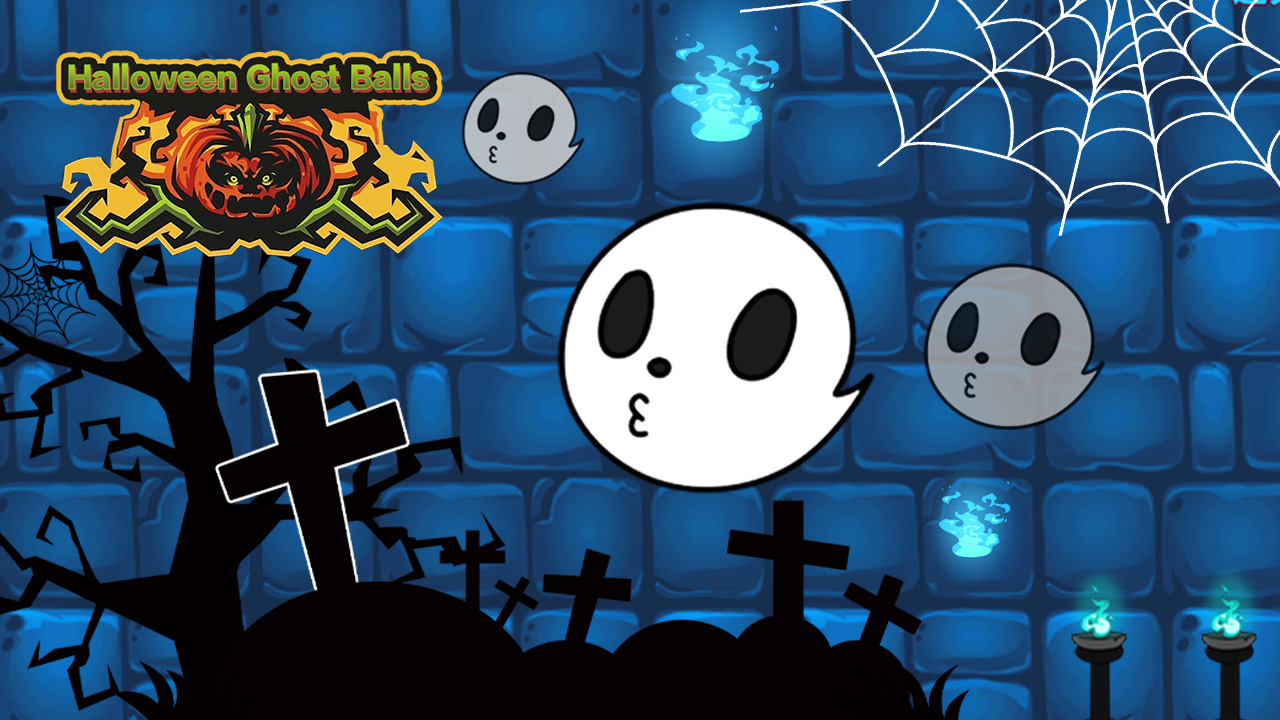 Halloween Ghost Balls 🕹️ Juega gratis en Play123