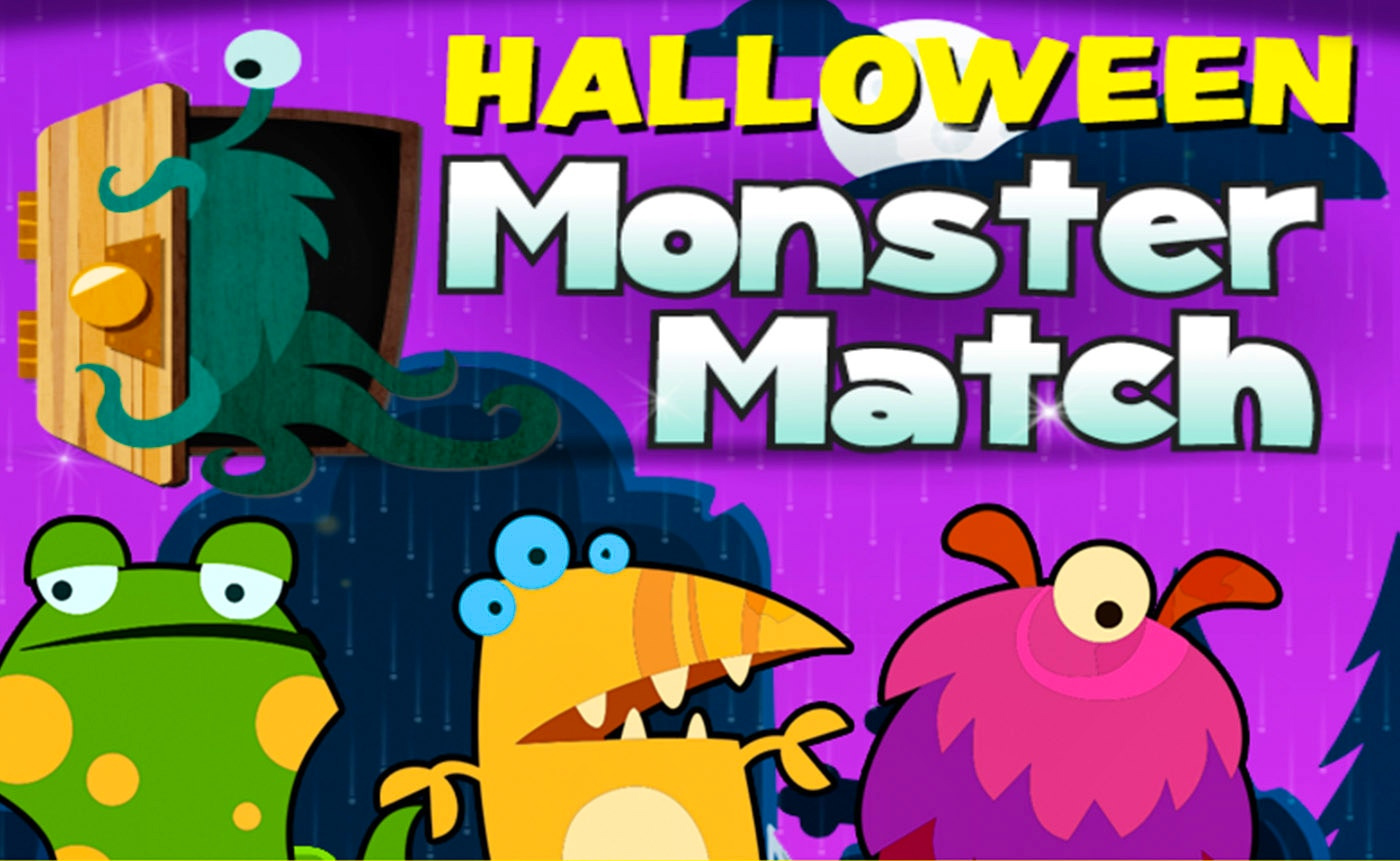 Halloween Monster Match 🕹️ Juega gratis en Play123