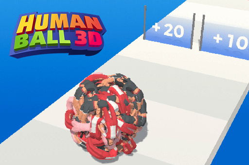 Human Ball 3D 🕹️ Juega gratis en Play123