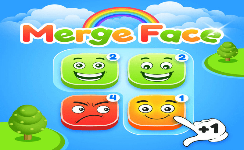 Merge Face 🕹️ Juega gratis en Play123