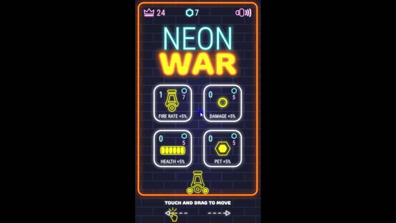 Neon War 🕹️ Juega gratis en Play123