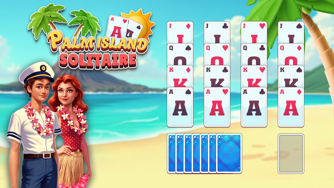 Palm Island Solitaire 🕹️ Juega gratis en Play123