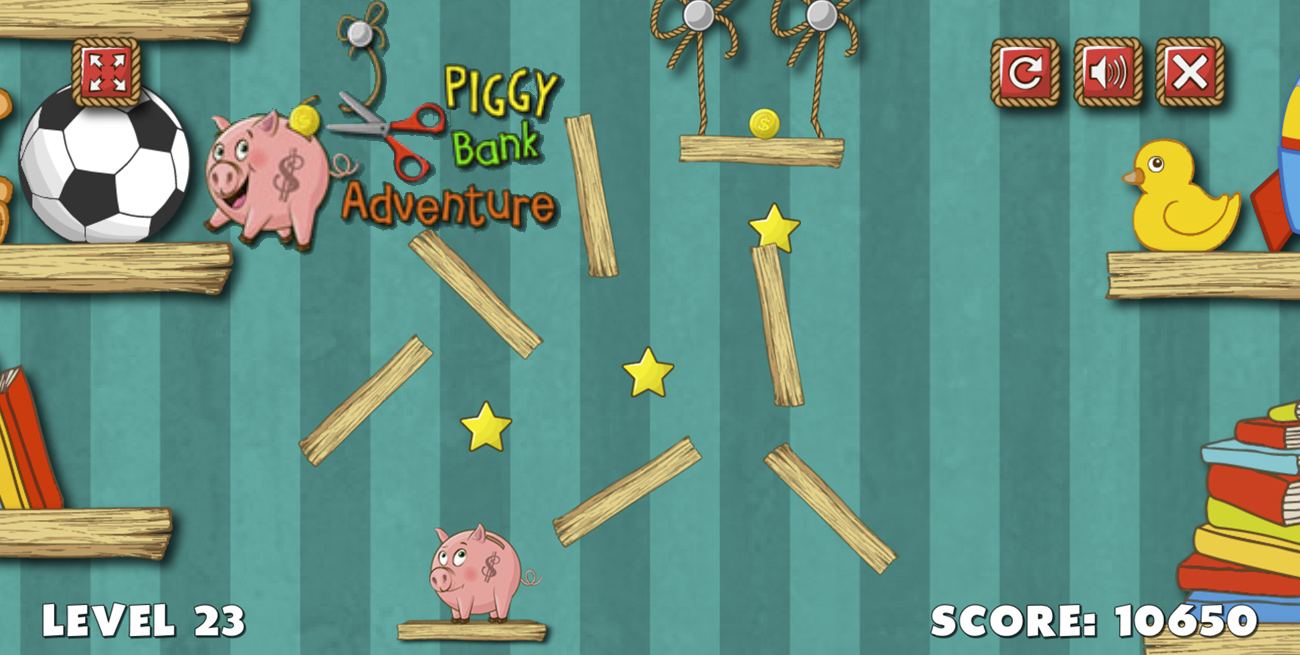 Piggy Bank Adventure 🕹️ Juega gratis en Play123