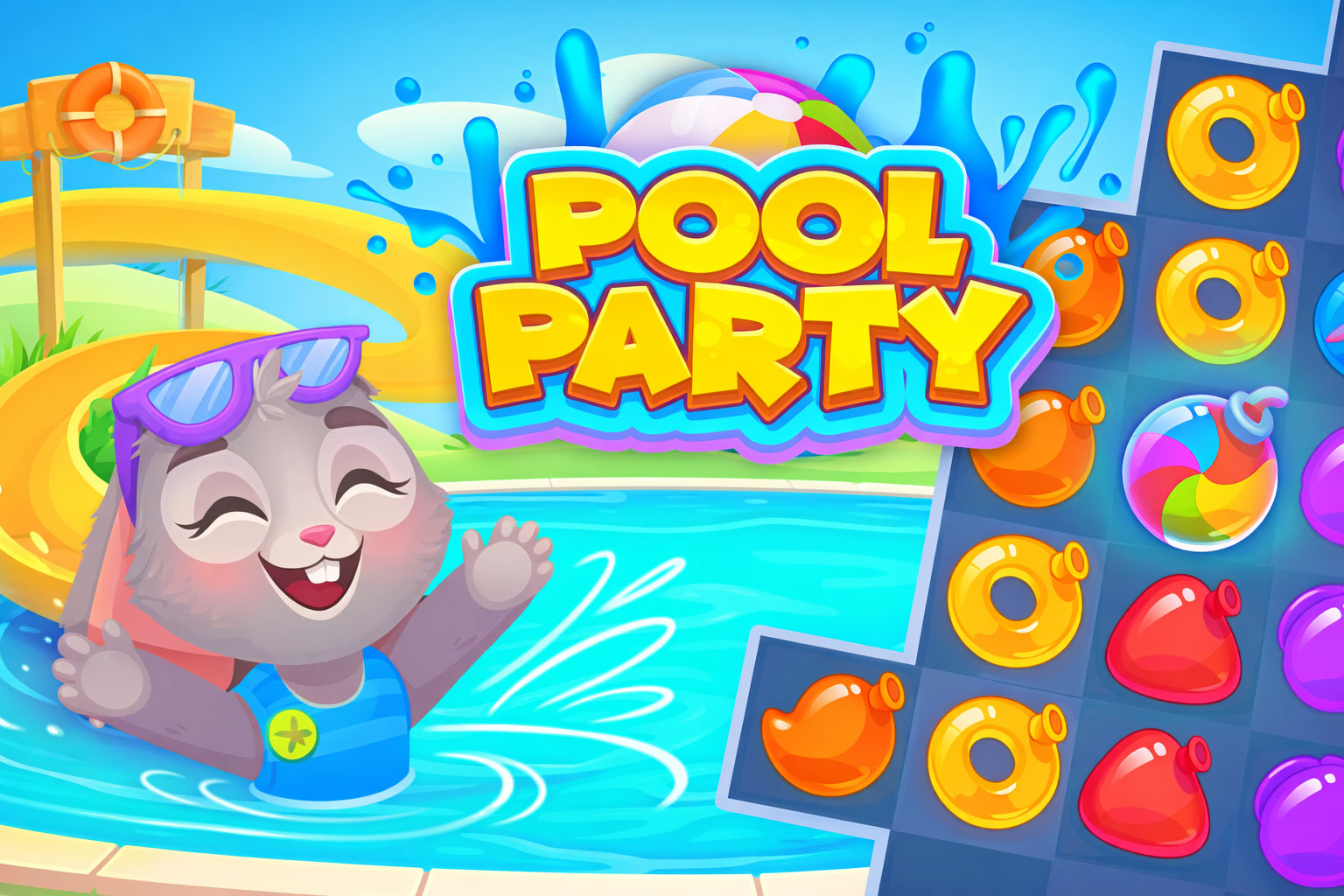 Pool Party 🕹️ Juega gratis en Play123