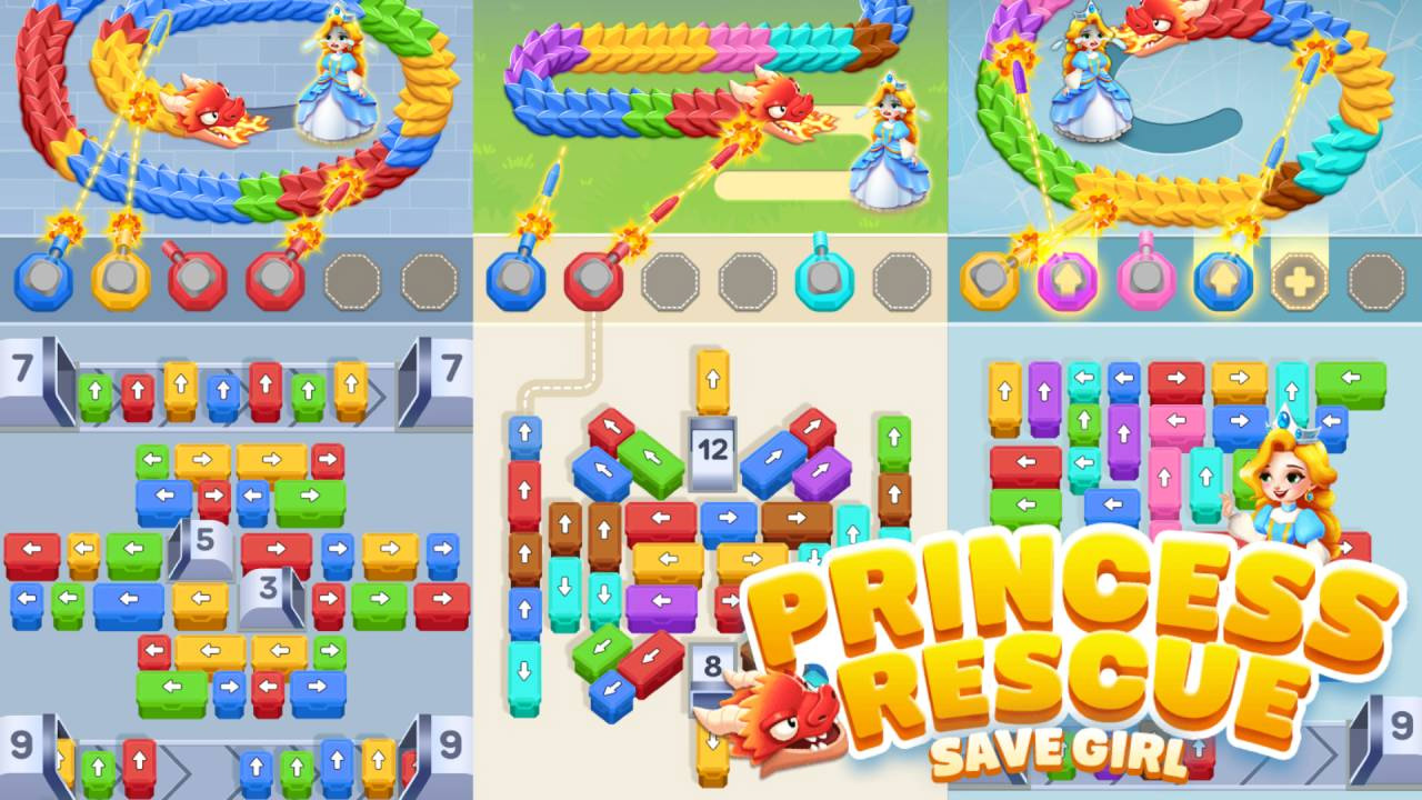 Princess Rescue: Save Girl 🕹️ Juega gratis en Play123