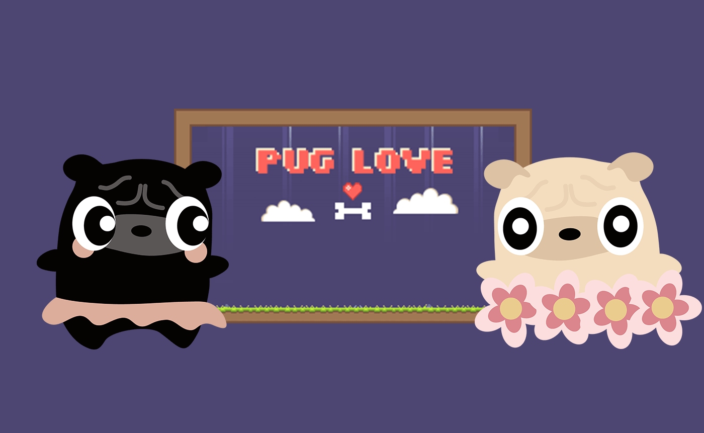 Pug Love 🕹️ Juega gratis en Play123