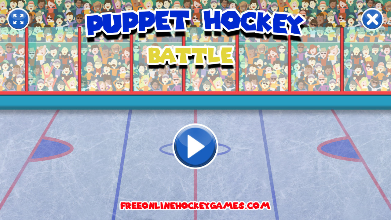 Puppet Hockey Battle 🕹️ Juega gratis en Play123