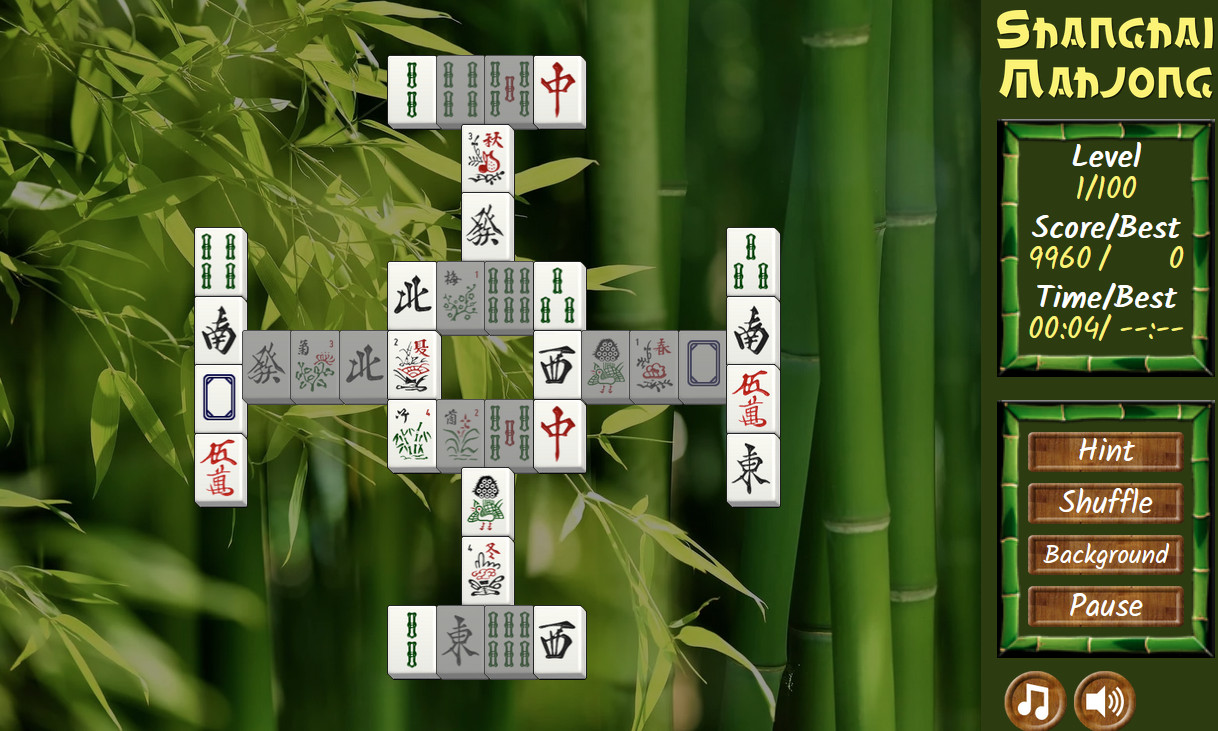 Shanghai Mahjong 🕹️ Juega gratis en Play123