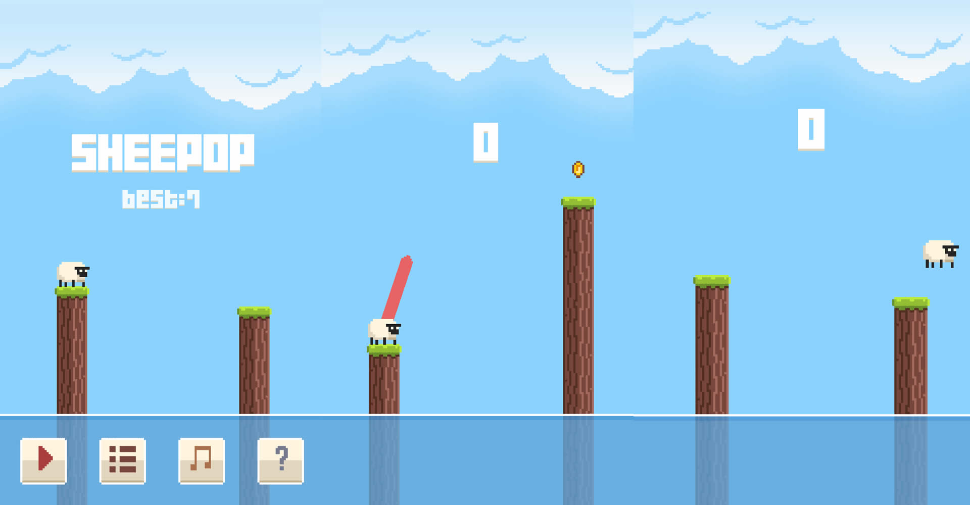 Sheepop 🕹️ Juega gratis en Play123