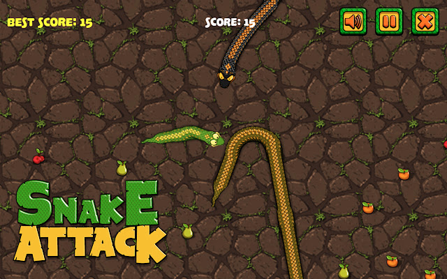 Snake Attack 🕹️ Juega gratis en Play123