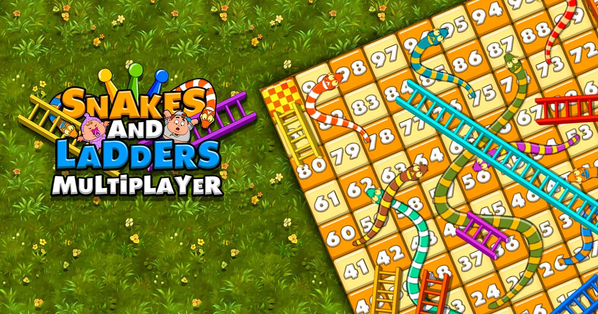 Snakes and Ladders: Multiplayer 🕹️ Juega gratis en Play123