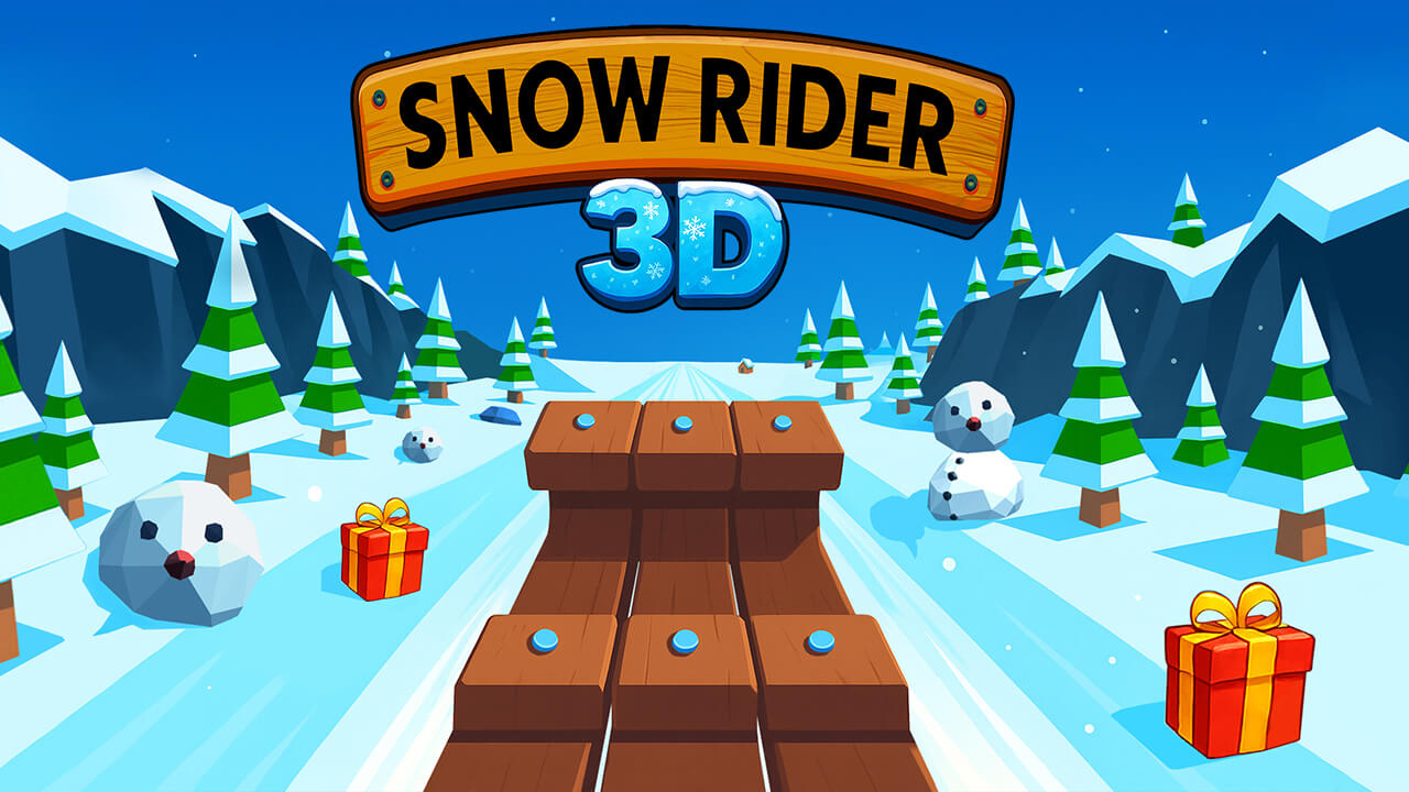 Snow Rider 3D 🕹️ Juega gratis en Play123