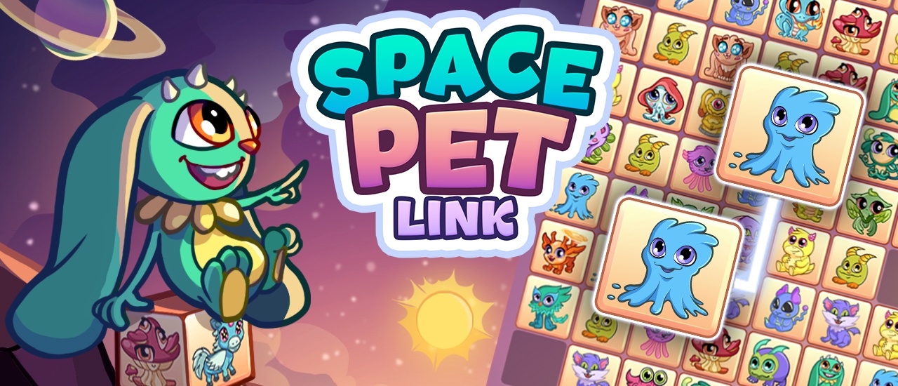 Space Pet Link 🕹️ Juega gratis en Play123
