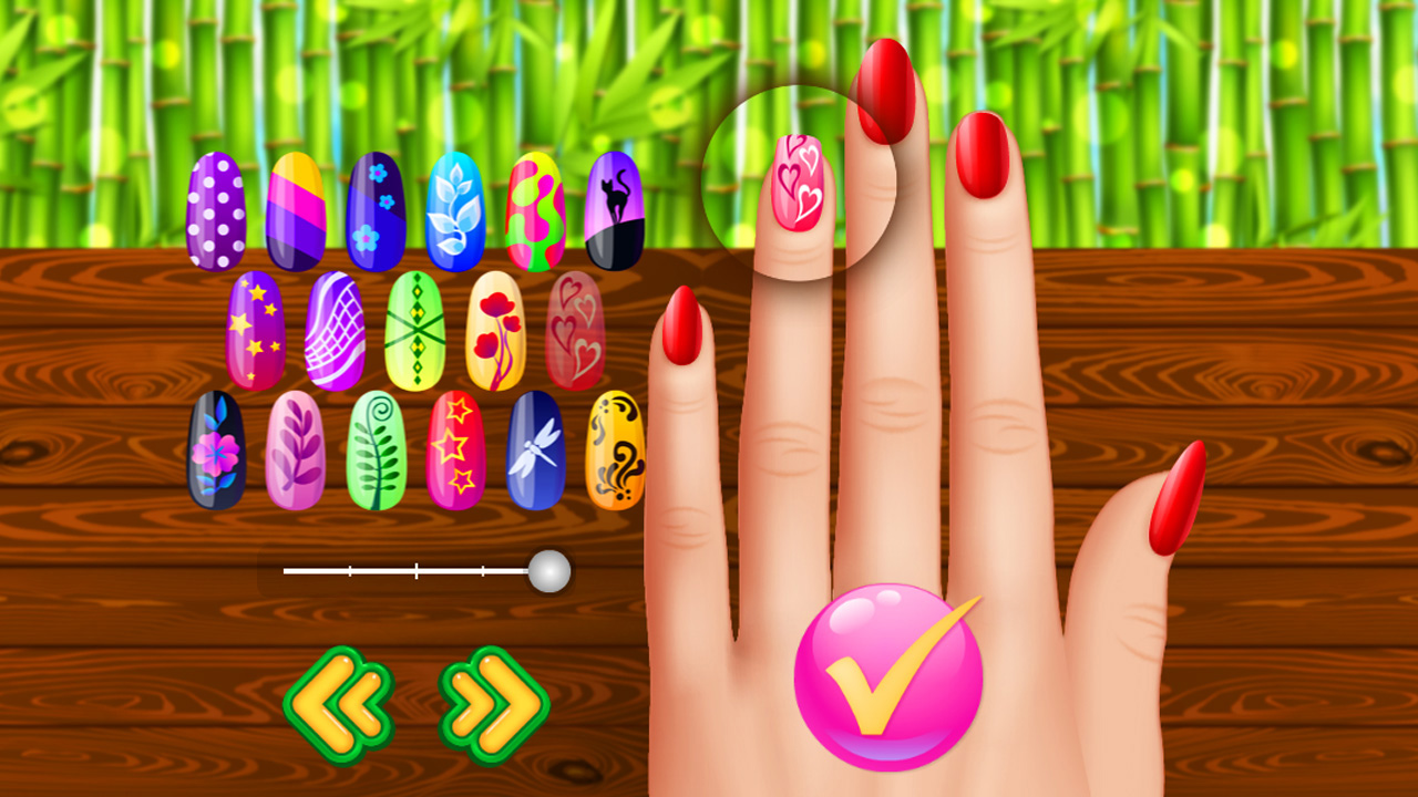 Spring Nail-Art 🕹️ Juega gratis en Play123