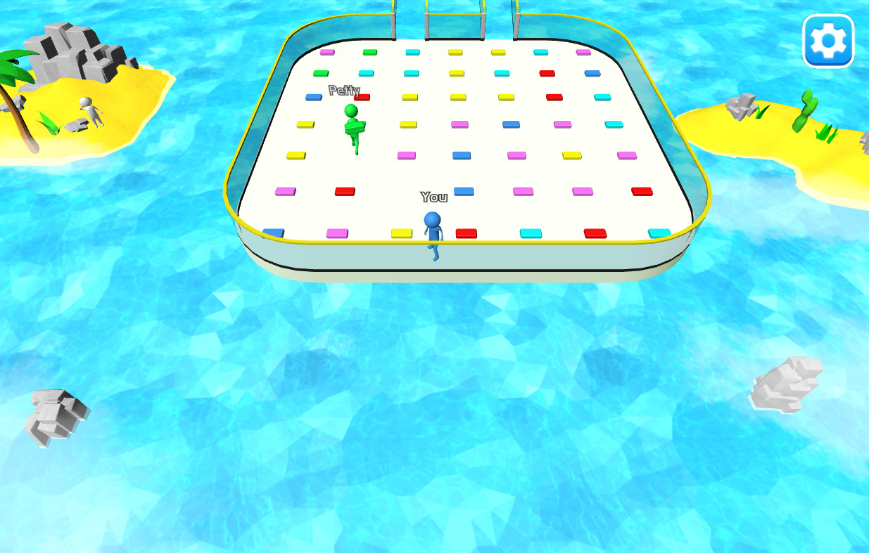 Stair Race 3D 🕹️ Juega gratis en Play123