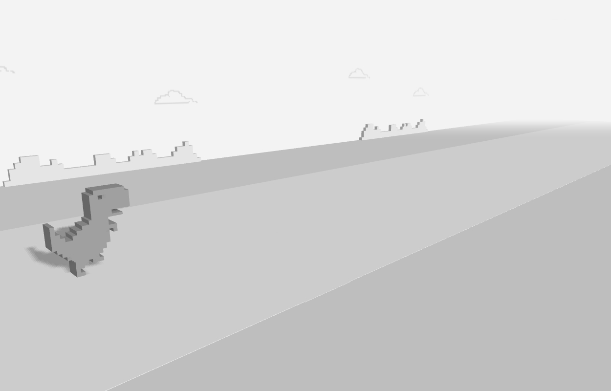 T-Rex Run 3D 🕹️ Juega gratis en Play123